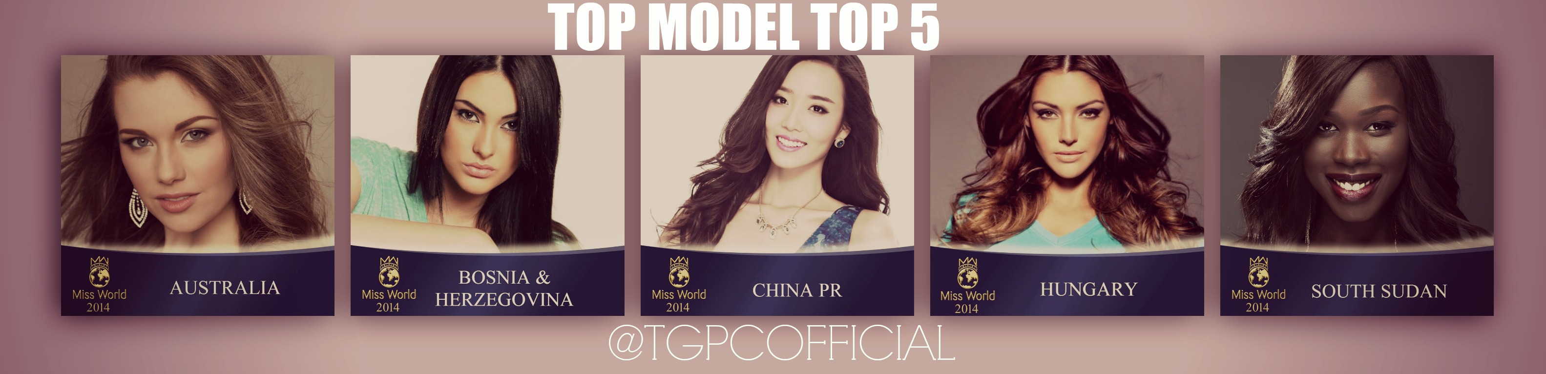 TOP MODEL – The Great Pageant Company