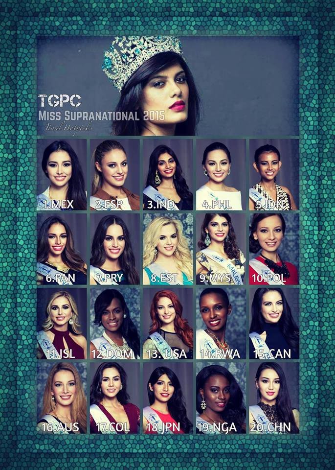 Miss Supranational 2015 Hotpicks [Exclusive] – The Great Pageant Company