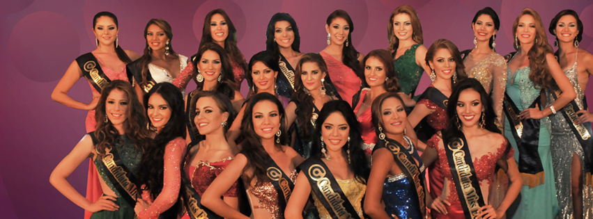 Miss Ecuador 2016 Contestants during Miss Ecuador 2016 Evening Gown ...