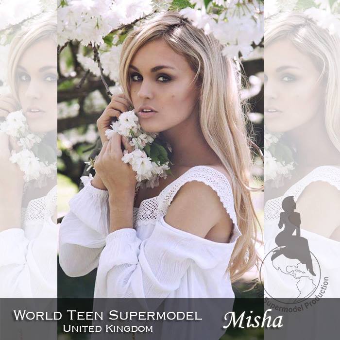 World Teen Supermodel United Kingdom – Misha – The Great Pageant Company