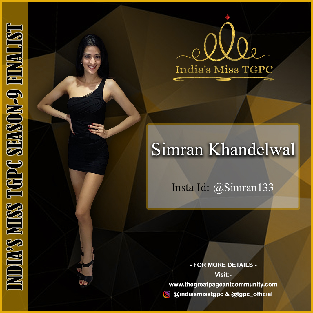 Simran Khandelwal – The Great Pageant Company
