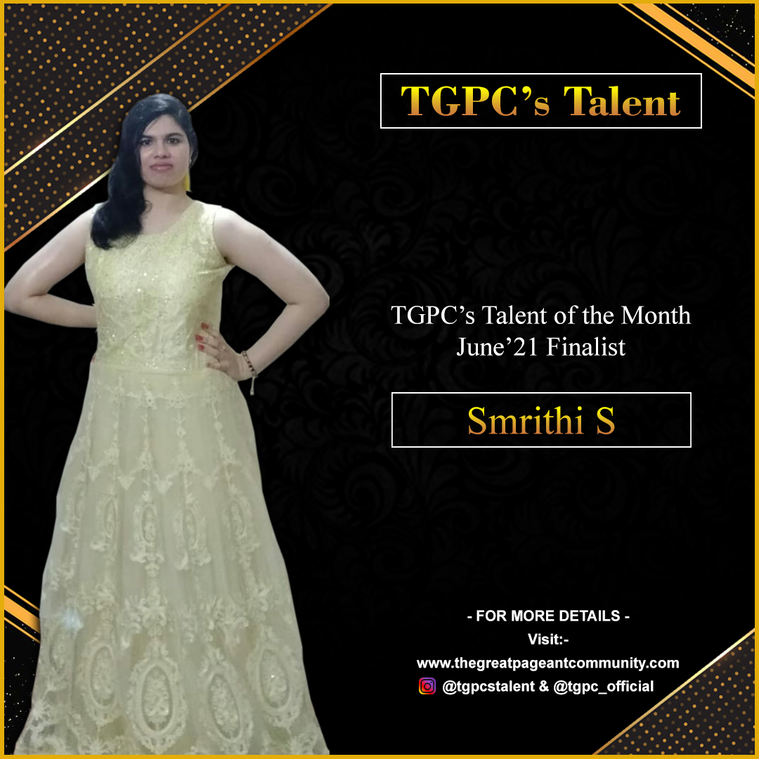 Smrithi S – The Great Pageant Community